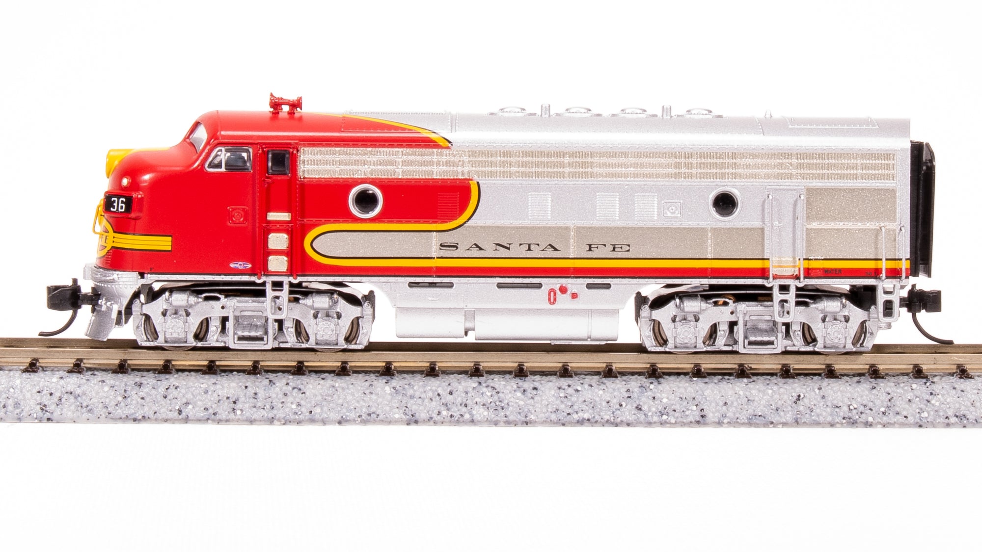 7728 EMD F3A, ATSF 36C, Warbonnet, Paragon4 Sound/DC/DCC, N