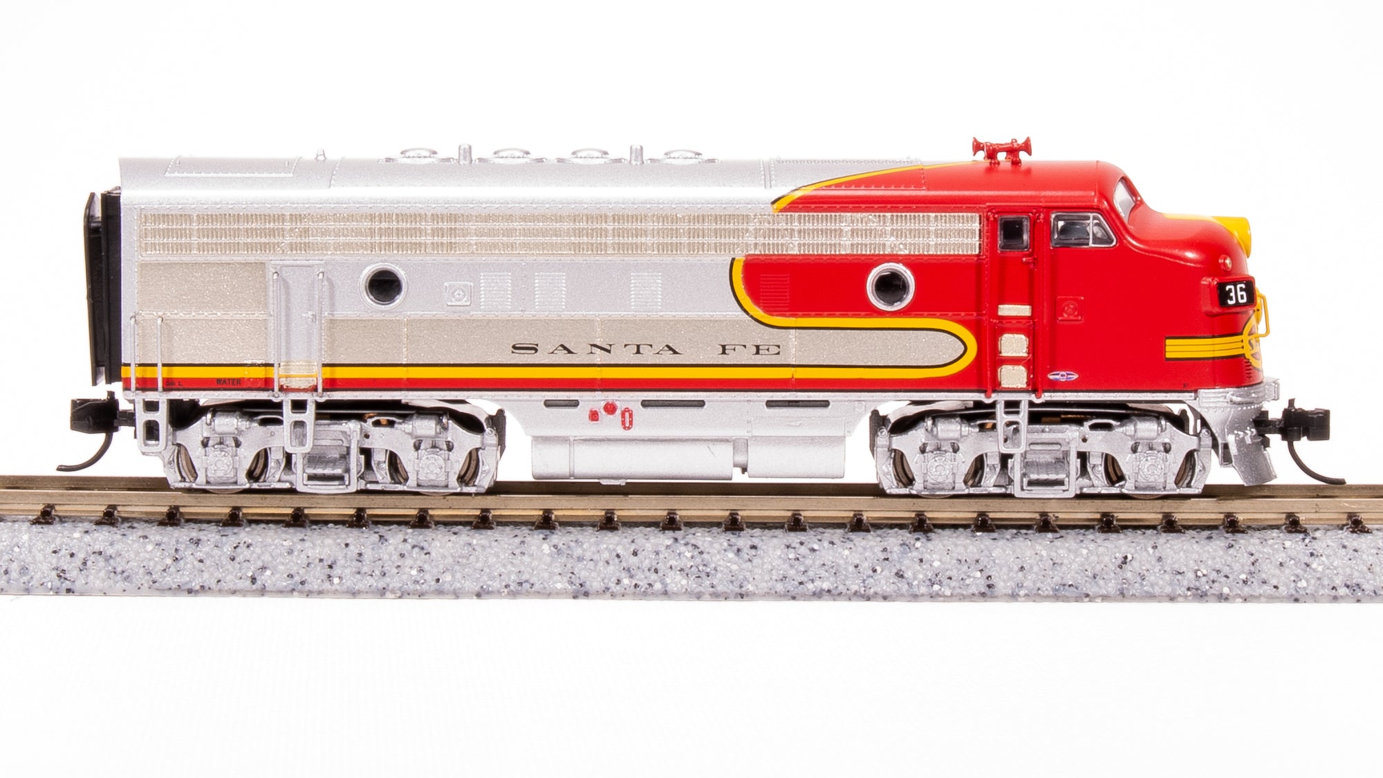 7728 EMD F3A, ATSF 36C, Warbonnet, Paragon4 Sound/DC/DCC, N