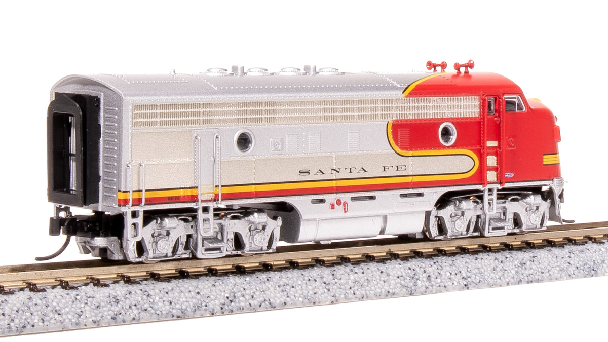 7728 EMD F3A, ATSF 36C, Warbonnet, Paragon4 Sound/DC/DCC, N
