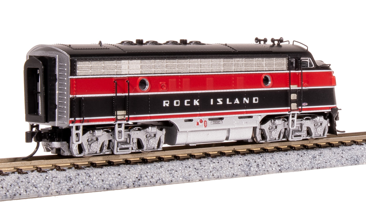 7769 EMD F7A, CRIP 115, Red/Black w/ Aluminum Trucks, Paragon4 Sound/D