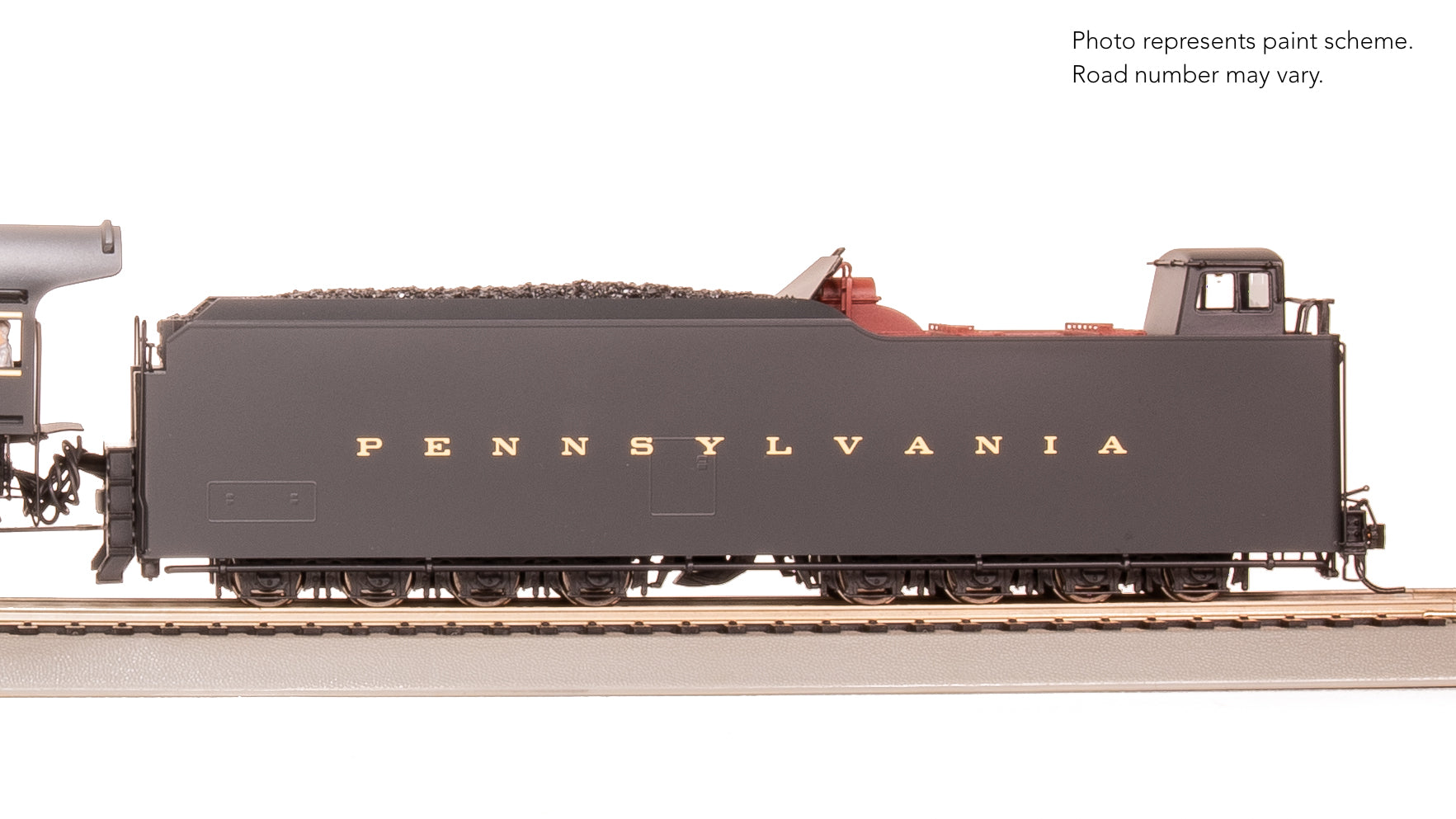 7800 PRR Q2 Duplex, 4-4-6-4, #6131, Prototype Version, 18,000 gallon t