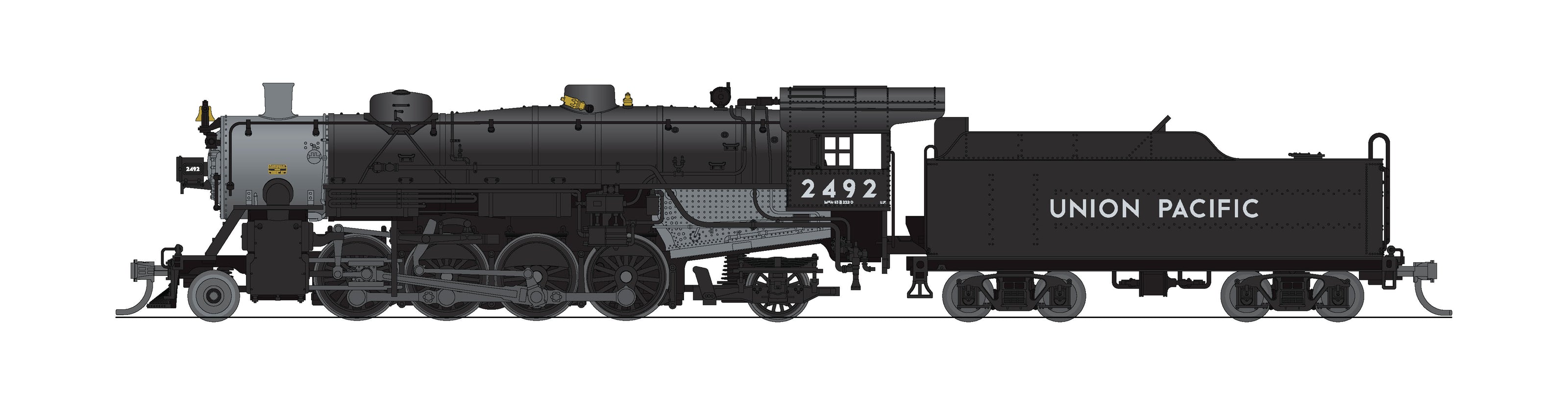 7864 USRA Light Mikado, UP 2497, Paragon4 Sound/DC/DCC, N