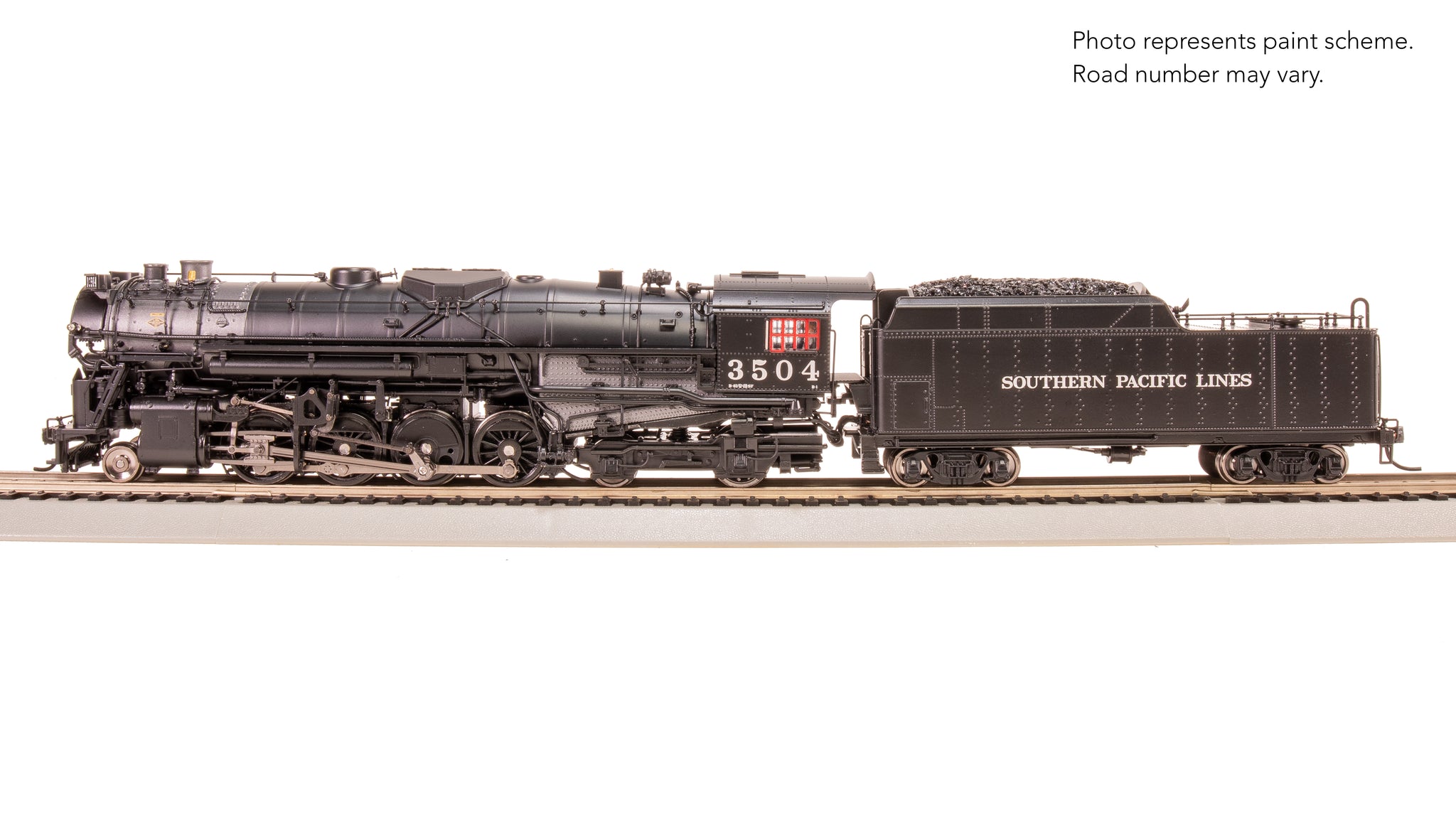 7901 Southern Pacific 2-8-4 Berkshire, T1a #3504, 4-axle Tender, Parag