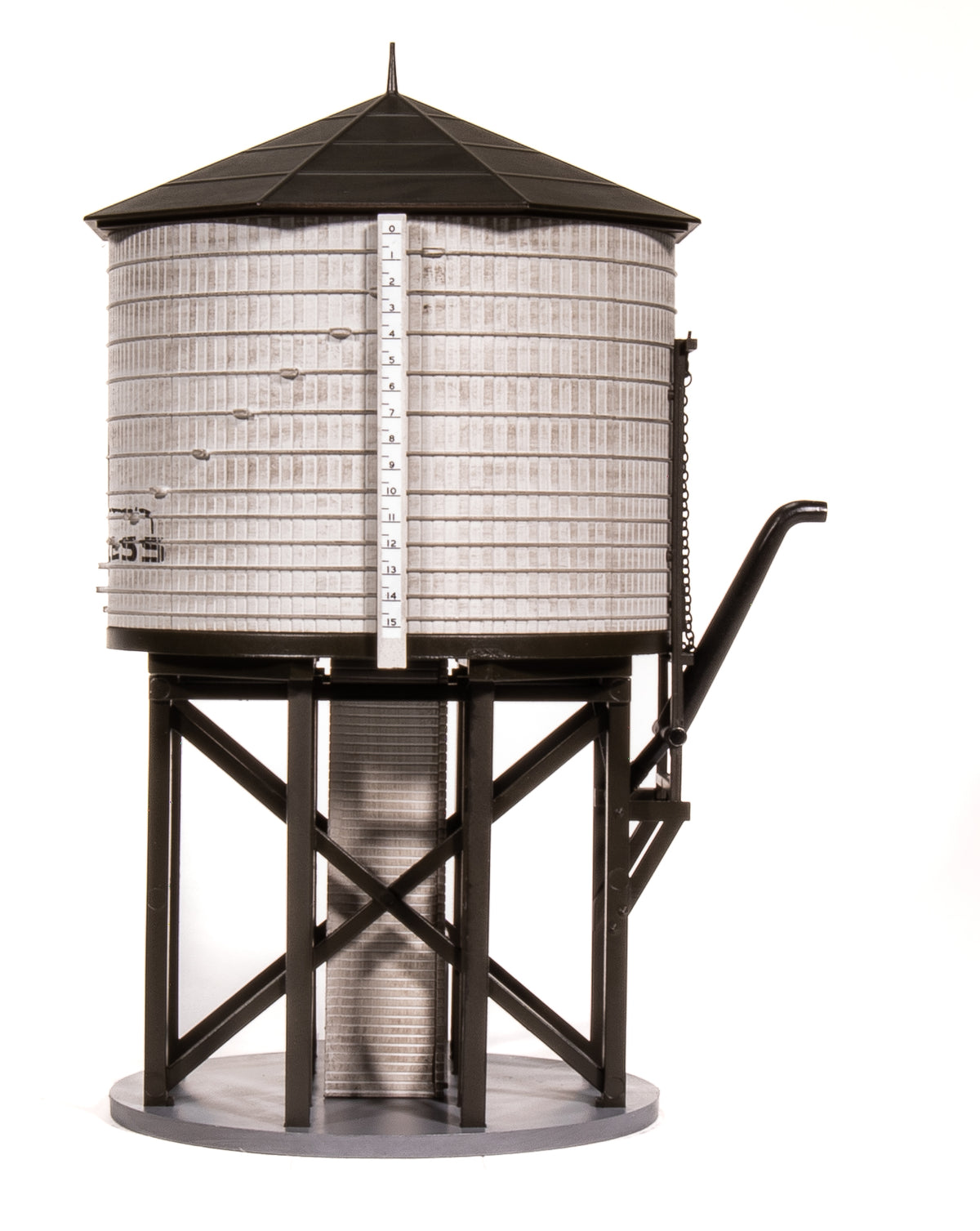 7915 Operating Water Tower w/ Sound, C&O, Weathered, HO