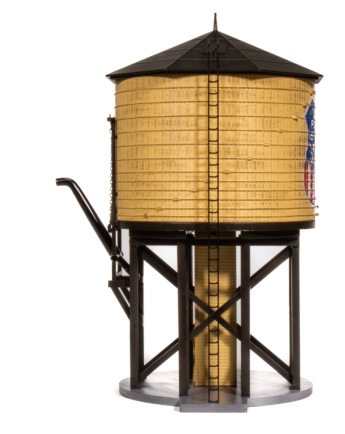 7924 Operating Water Tower w/ Sound, UP, Weathered, HO