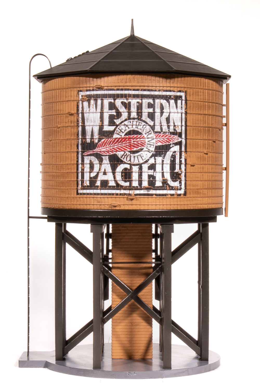 7925 Operating Water Tower w/ Sound, WP, Weathered, HO