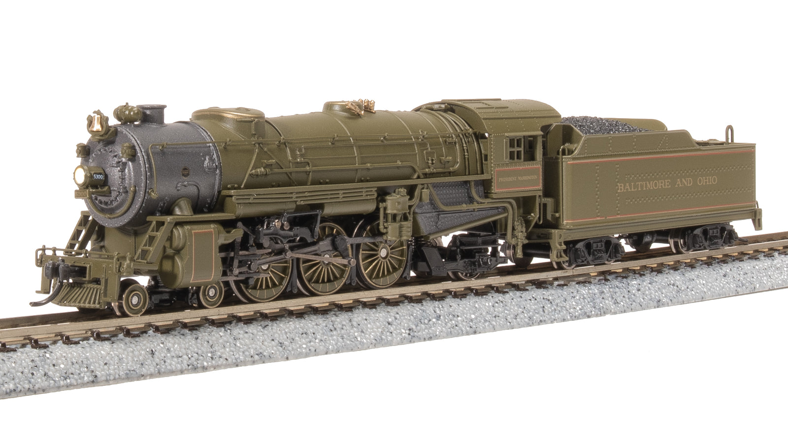 7983 Heavy Pacific 4-6-2, B&O 5300, President Washington, Paragon4 Sou