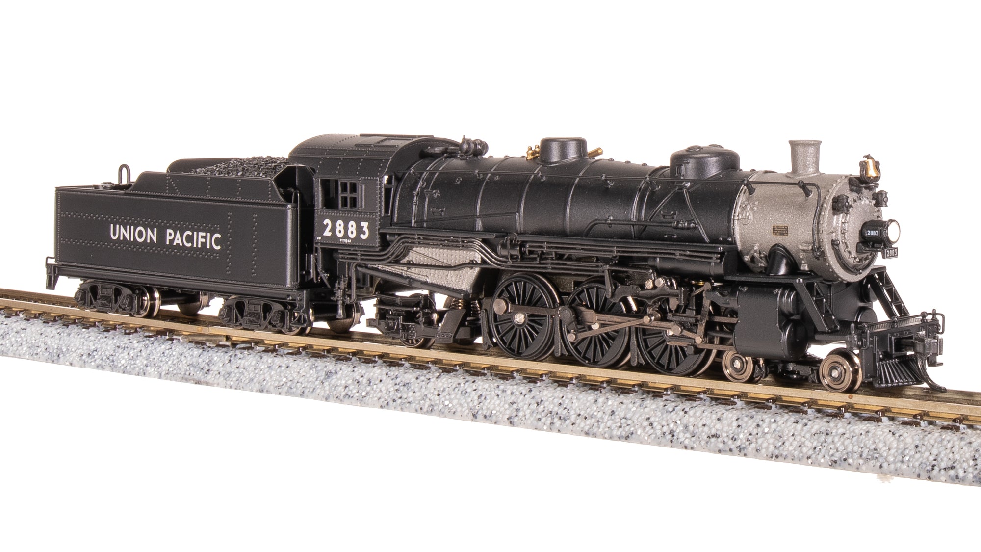 8012 Light Pacific 4-6-2, UP 2883, Black w/ Aluminum, Paragon4 Sound/D