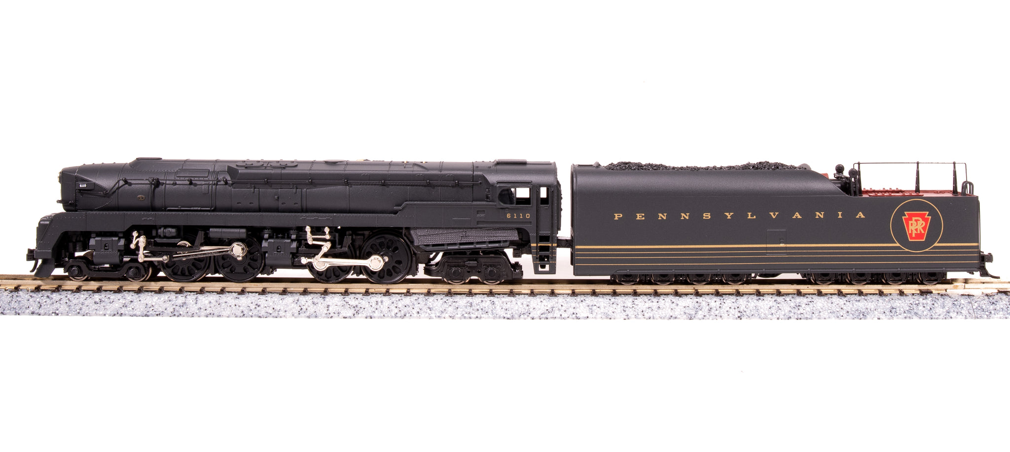 8026 PRR T1 Duplex, #6110, w/ As-Delivered Lettering, Paragon4 Sound/D