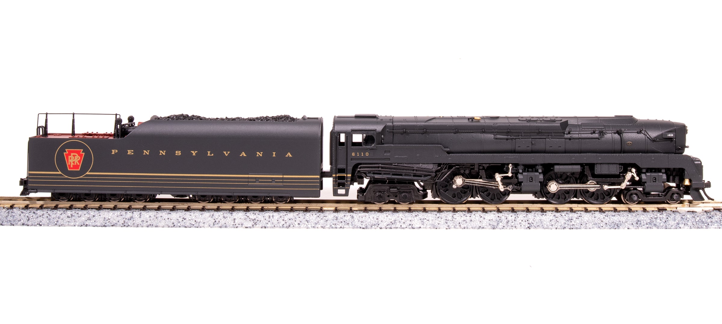 8026 PRR T1 Duplex, #6110, w/ As-Delivered Lettering, Paragon4 Sound/D