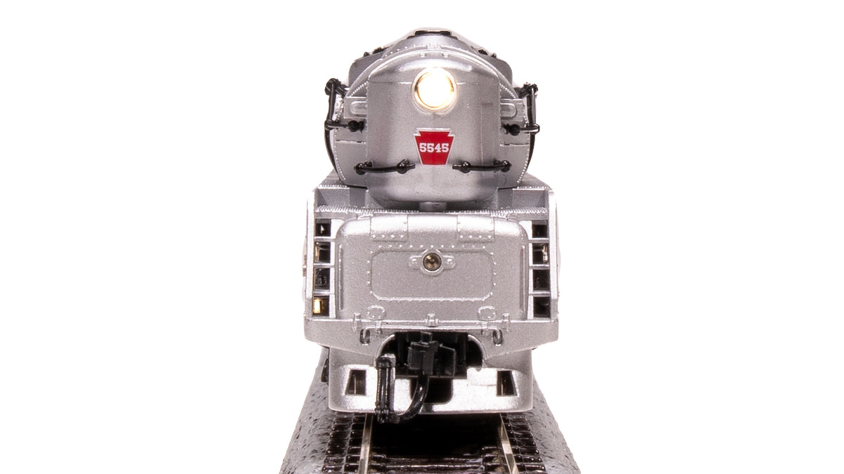 8028 PRR T1 Duplex, #5545, Silver w/ Red, Paragon4 Sound/DC/DCC, N (Fa