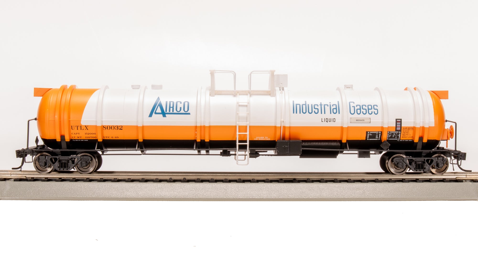 8039 Cryogenic Tank Car, Airco, Single Car, HO