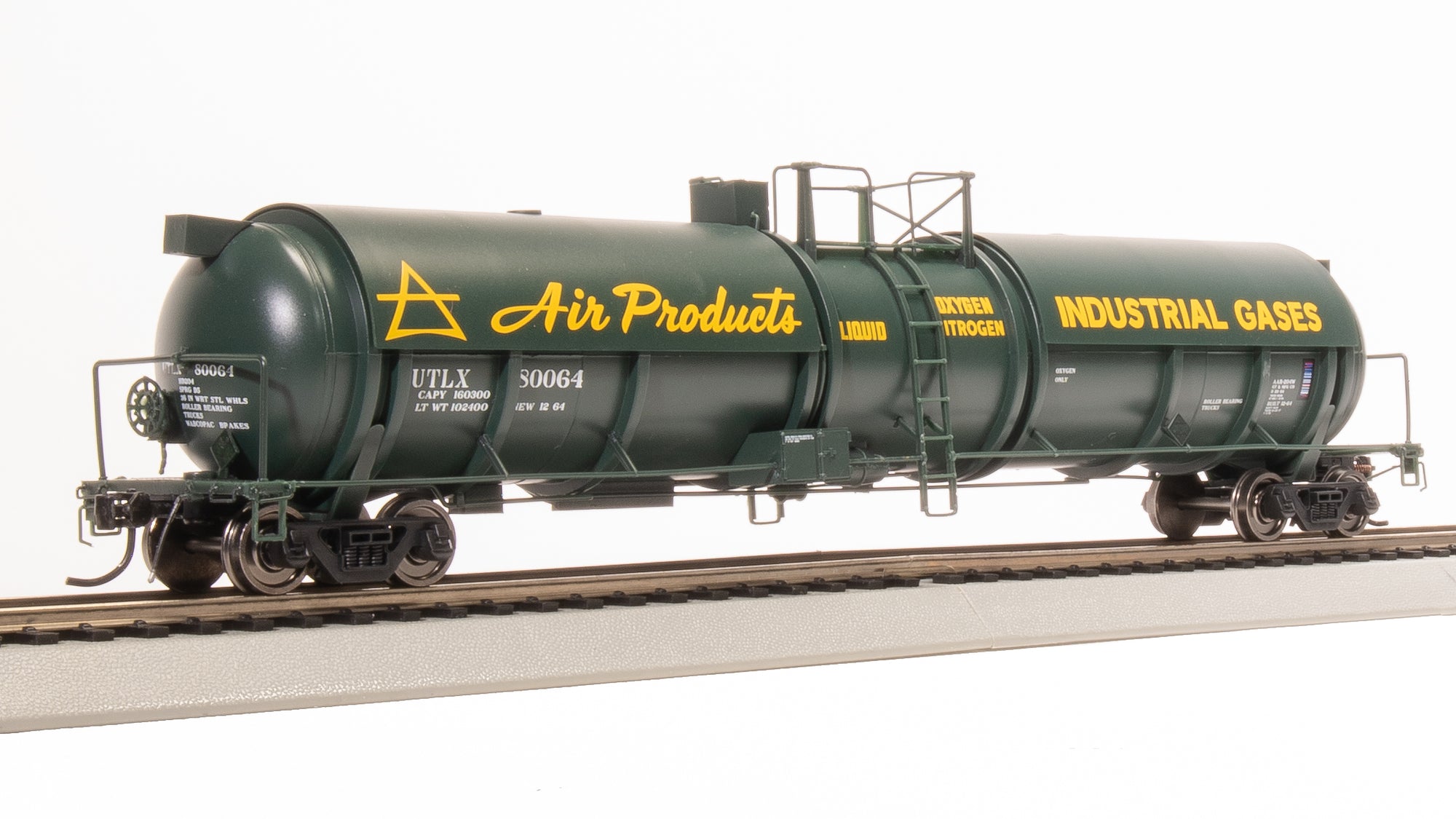 8040 Cryogenic Tank Car, Air Products, Single Car, HO