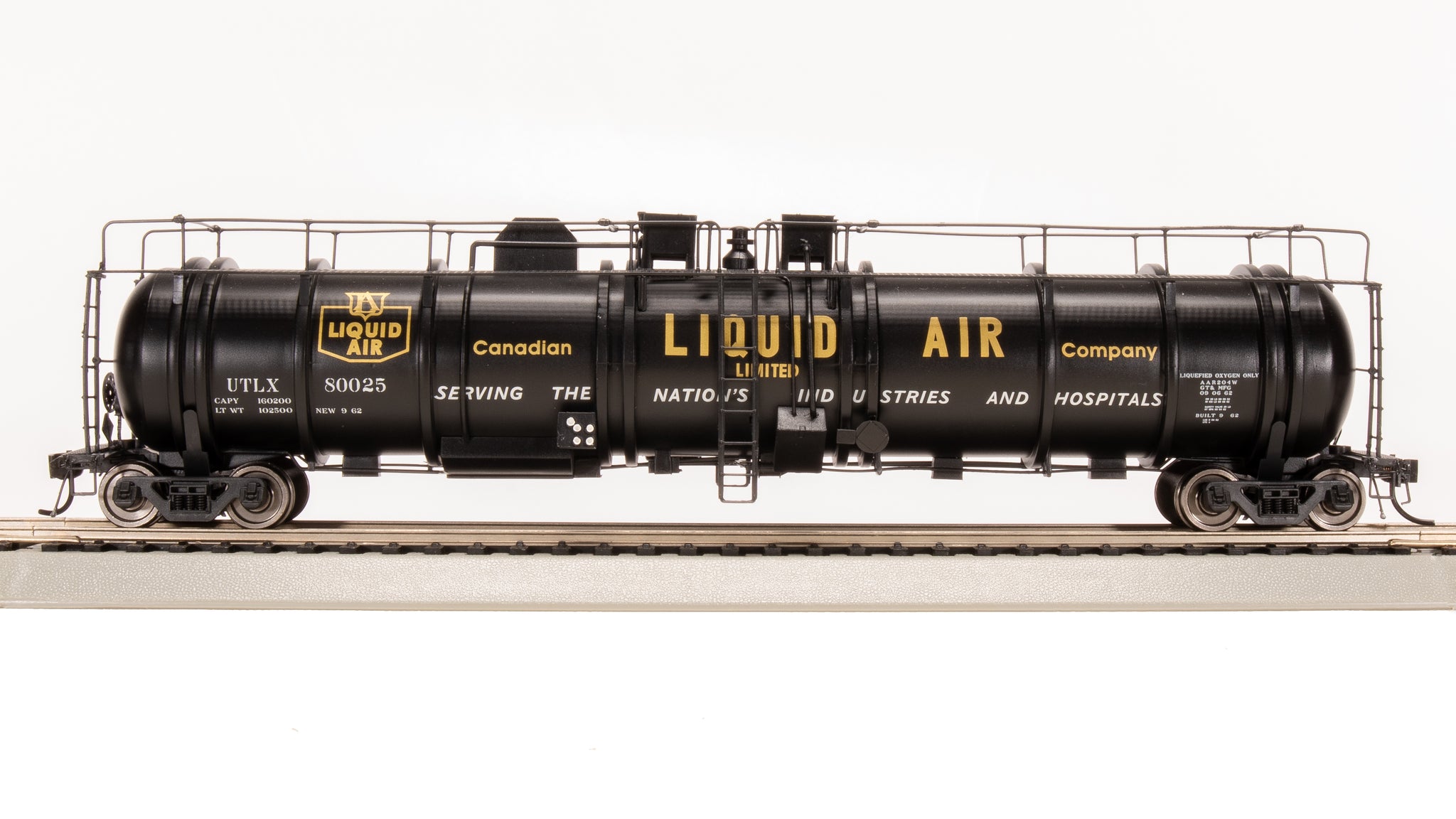 8043 Cryogenic Tank Car, Canadian Liquid Air, Single Car, HO