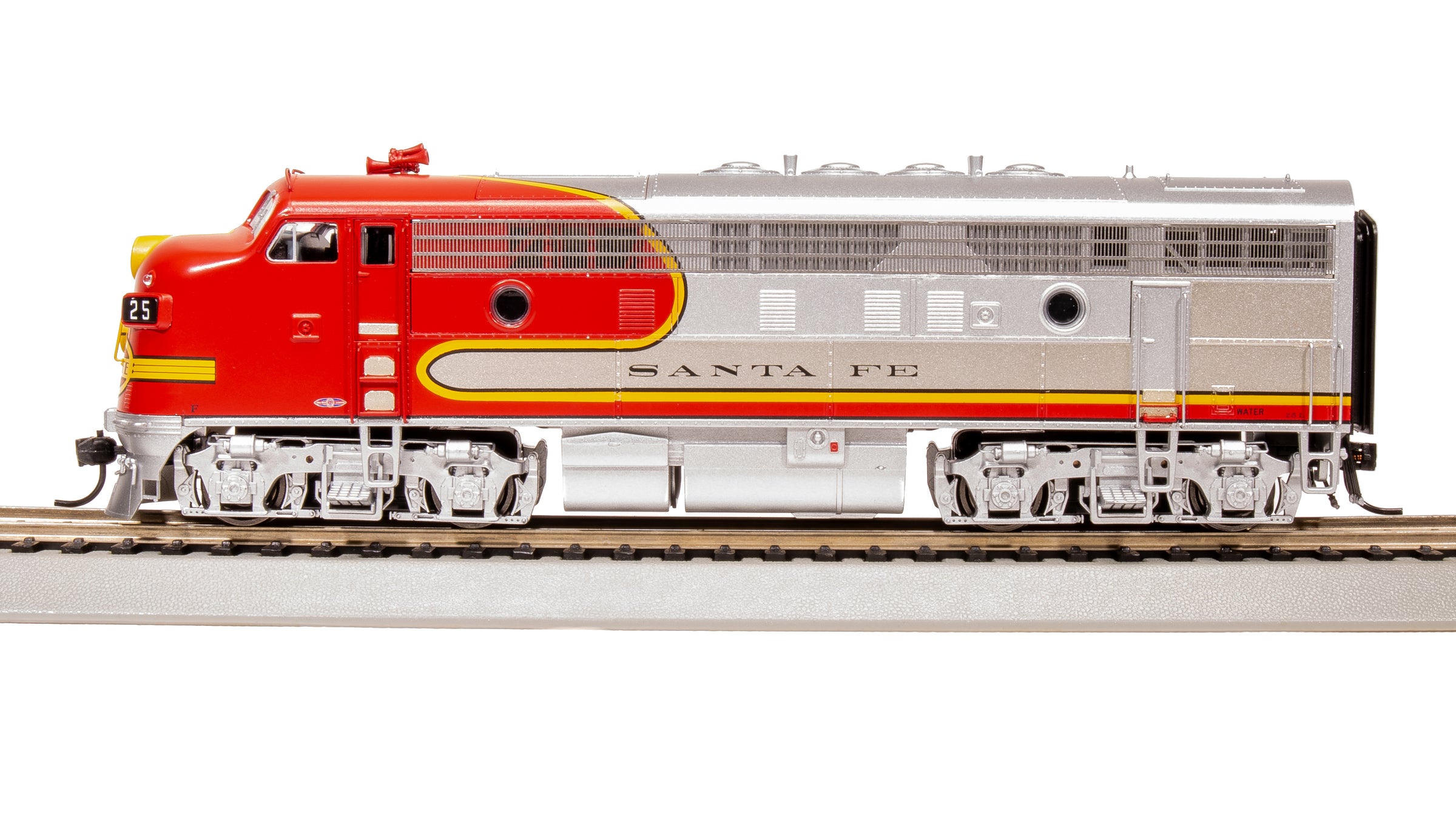 8330 EMD F3A, ATSF 26C, Warbonnet Scheme, 1960's Configuration, No-Sou