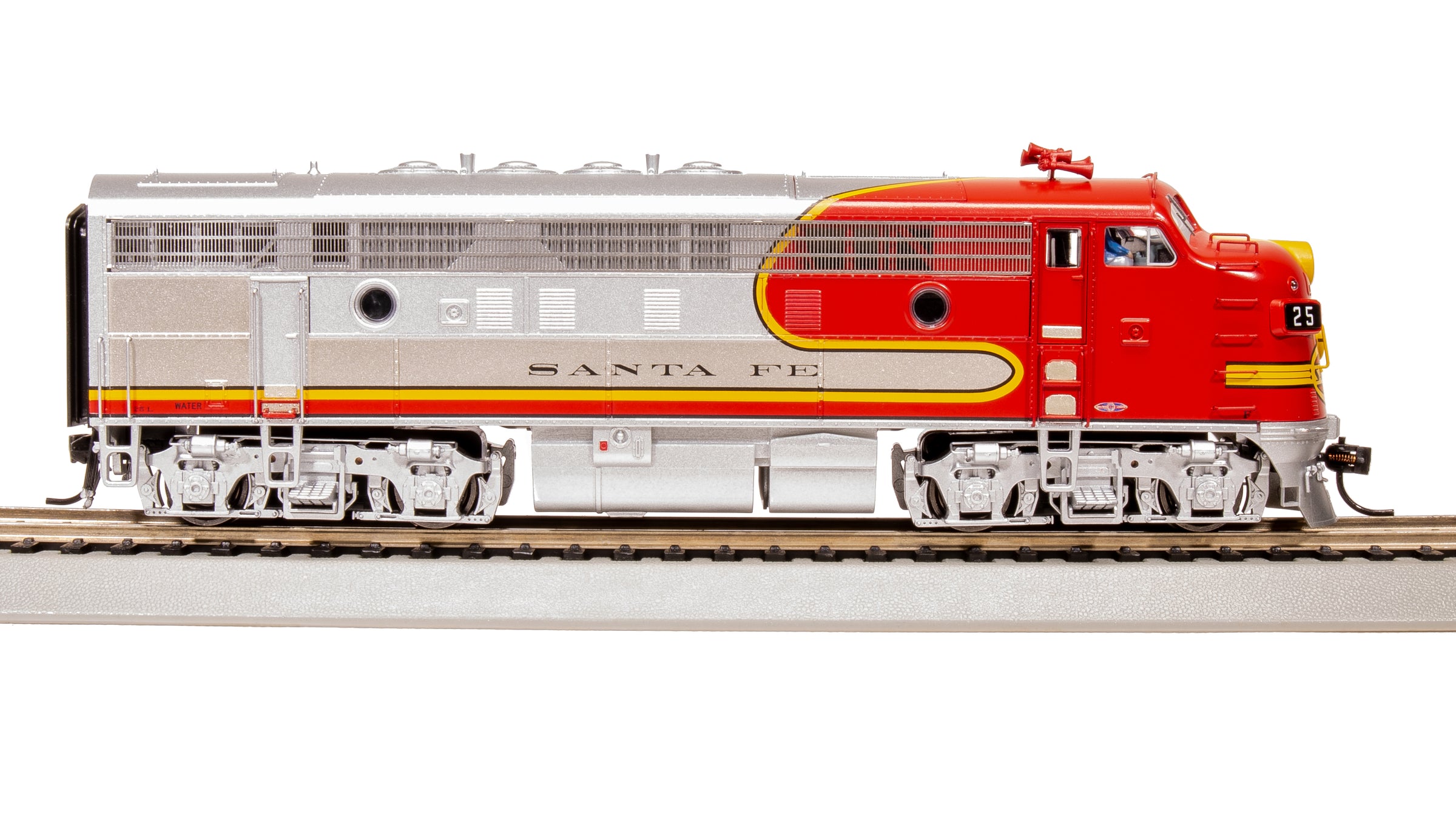 8330 EMD F3A, ATSF 26C, Warbonnet Scheme, 1960's Configuration, No-Sou