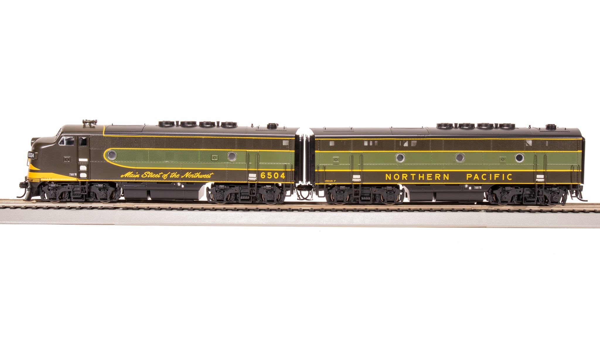 8164 EMD F3 A/B, NP 6504A/6504B, Streamliner Scheme, A-unit Paragon4 S