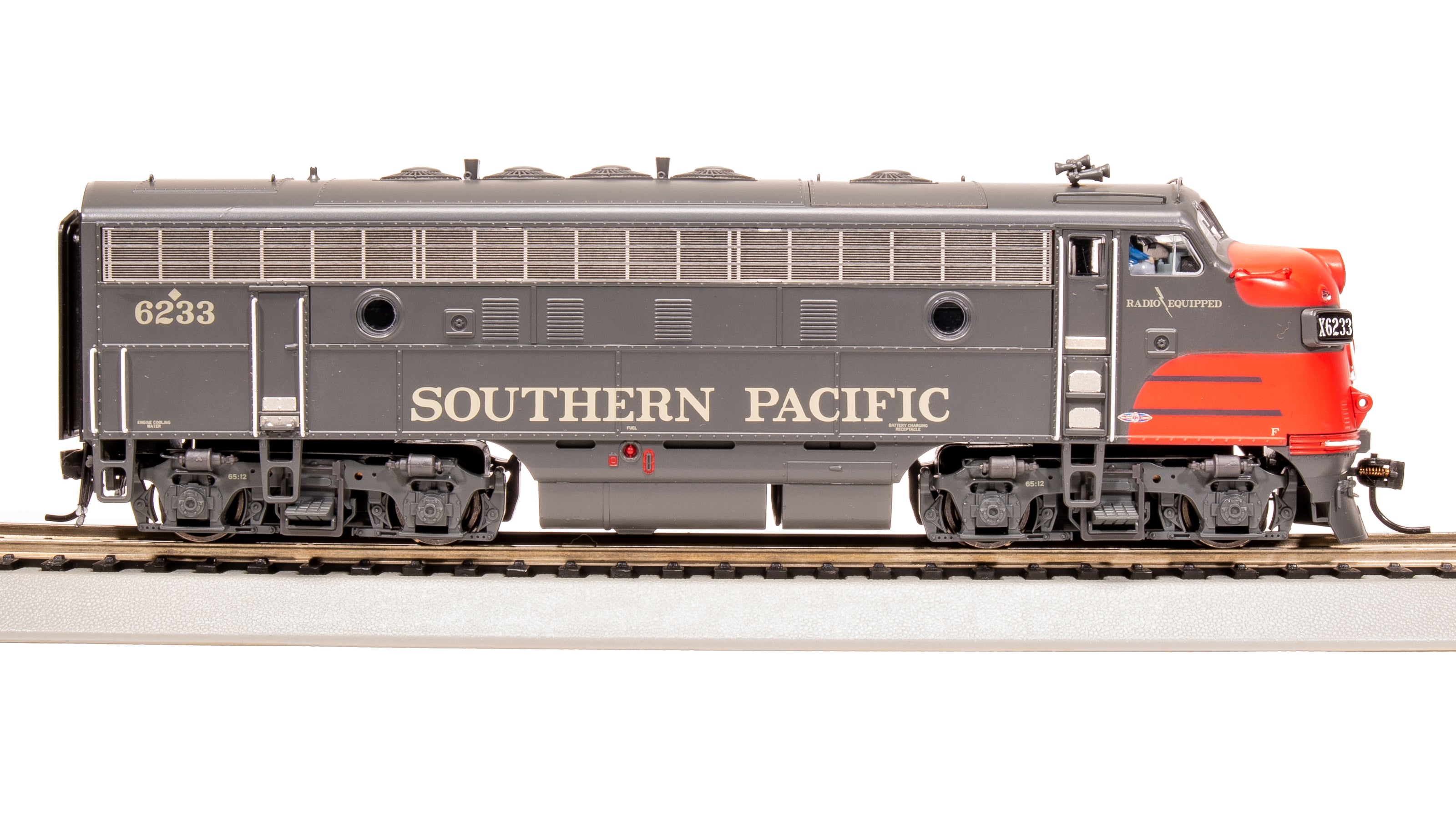 8210 EMD F7A, SP 6295, Bloody Nose, Paragon4 Sound/DC/DCC, HO
