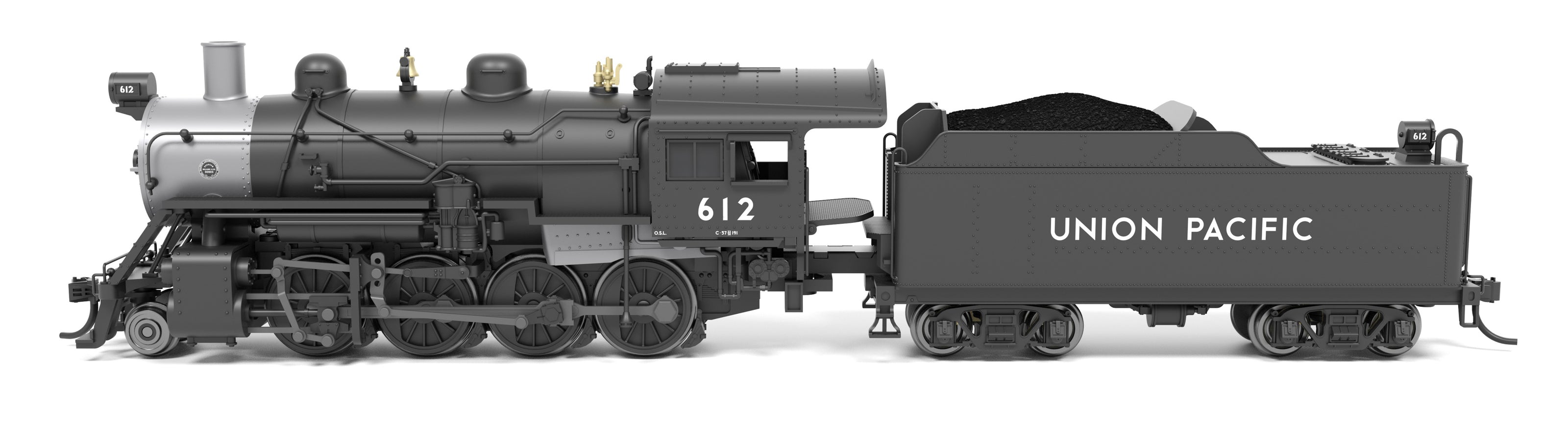 8390 2-8-0 Consolidation, UP 615, Paragon4 Sound/DC/DCC, w/ Smoke, N