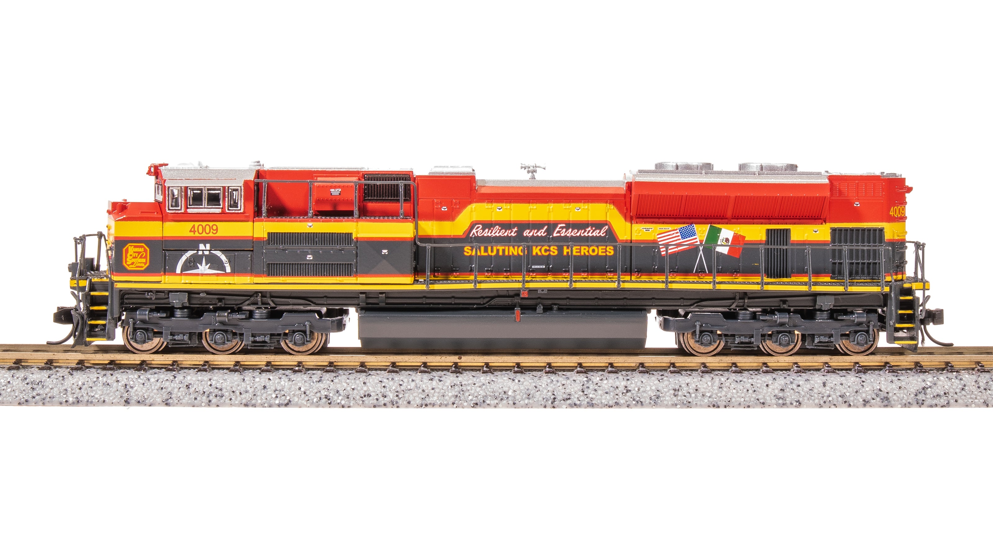 8422 EMD SD70ACe, KCS 4009, "Heroes" Scheme, Paragon4 Sound/DC/DCC, N