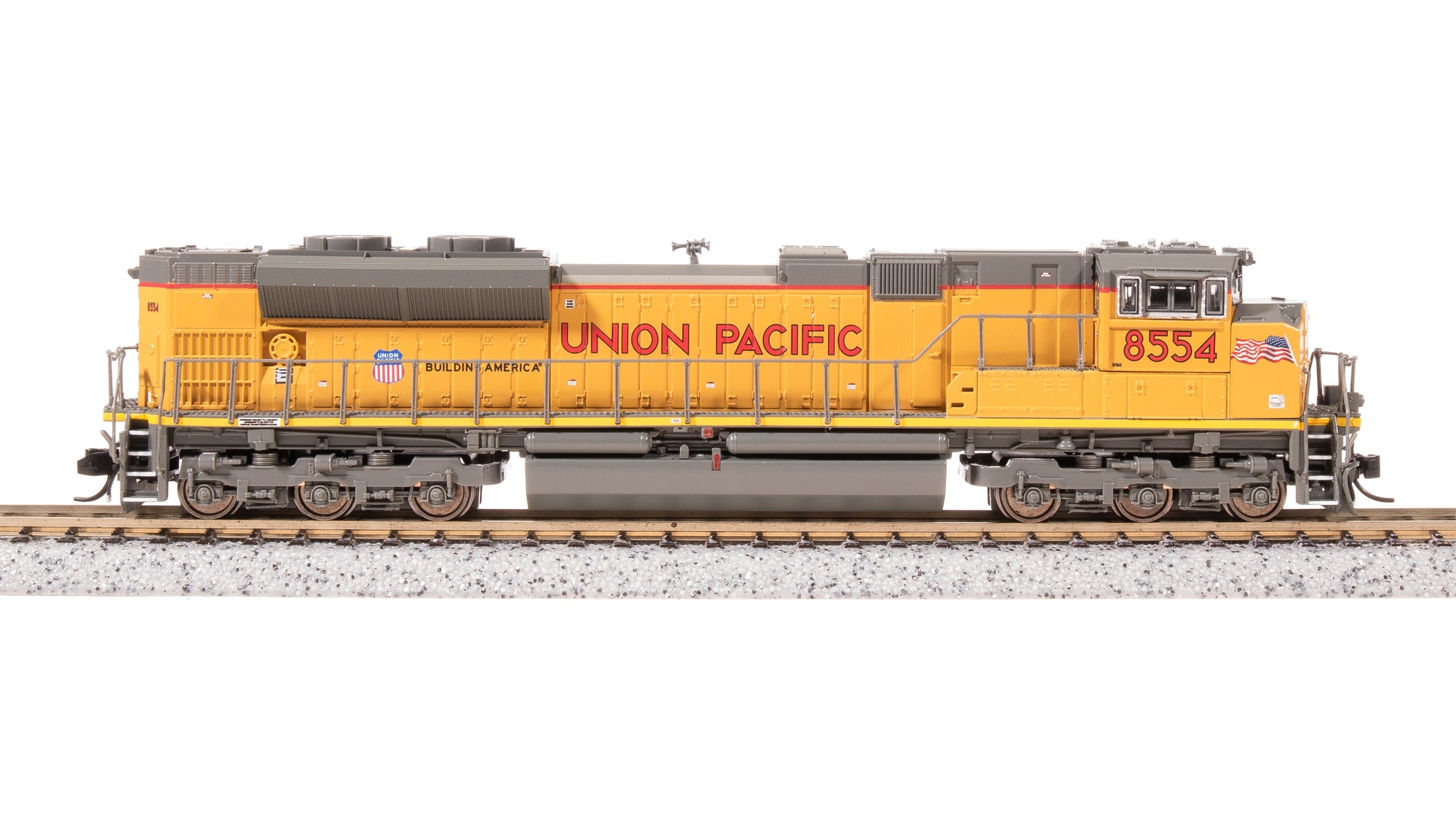 8429 EMD SD70ACe, UP 8554, Small Flags Scheme, Paragon4 Sound/DC/DCC,