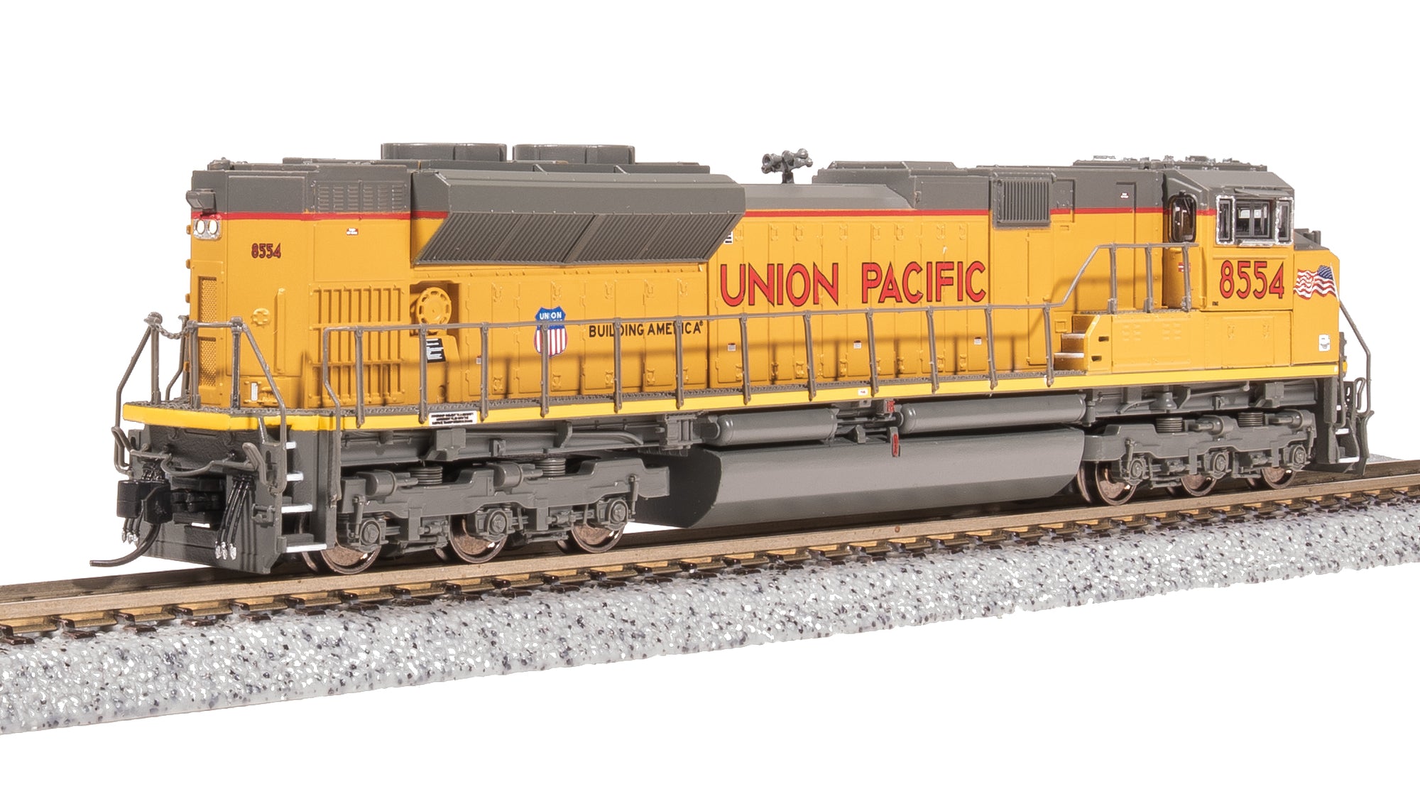 8430 EMD SD70ACe, UP 8608, Small Flags Scheme, Paragon4 Sound/DC/DCC,