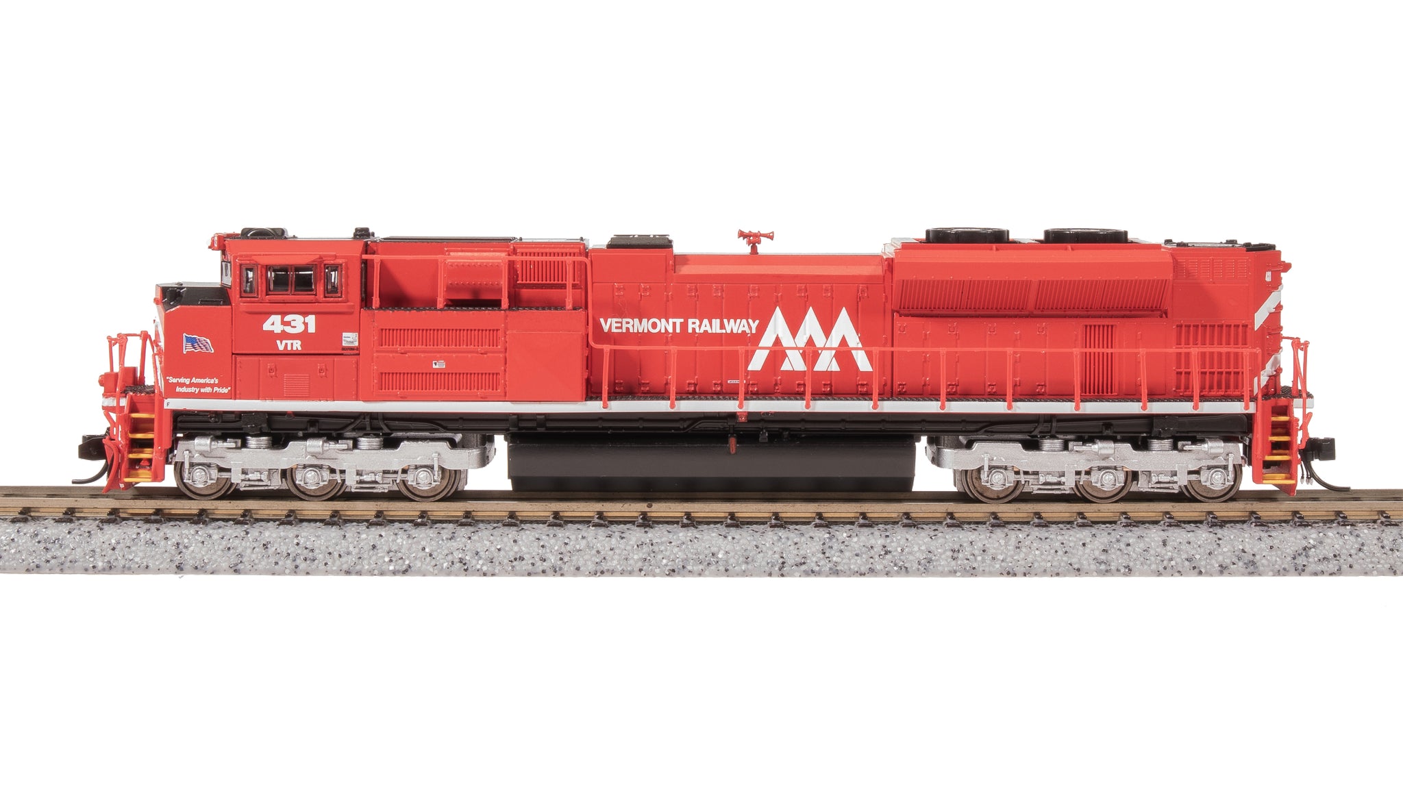 8448 EMD SD70M-2, Vermont Railway 431, No-Sound / DCC-Ready, N