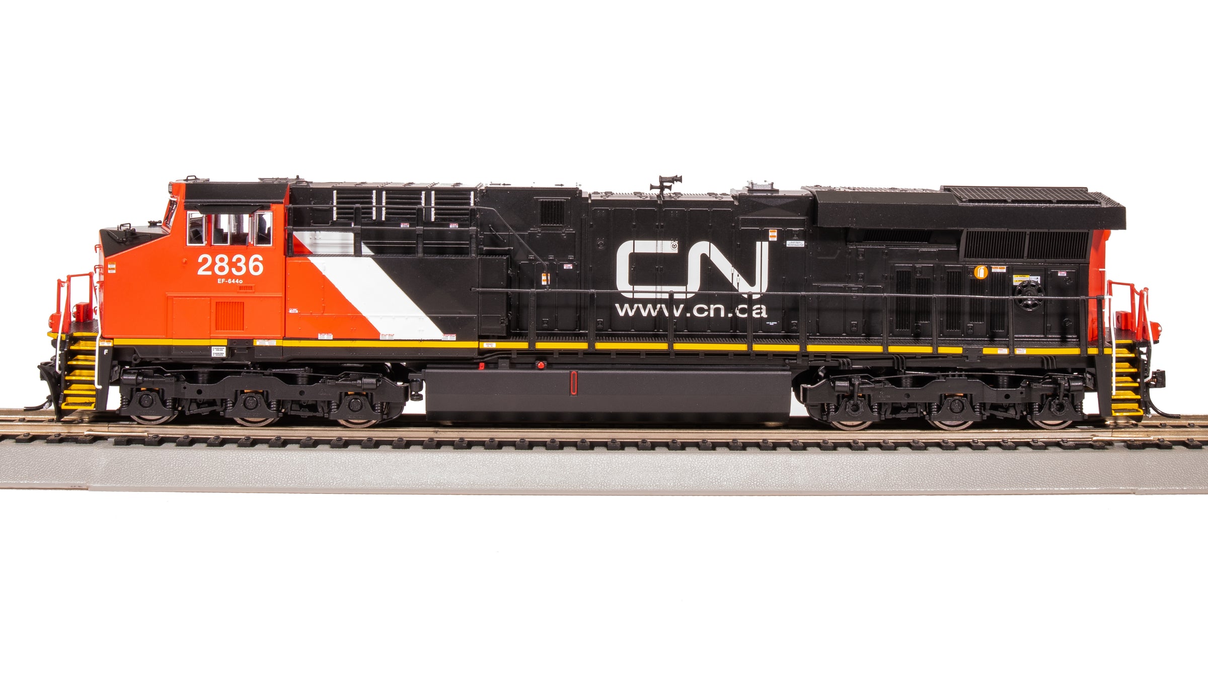 8532 GE ES44AC, CN #2836, Website Scheme, Paragon4 Sound/DC/DCC, HO