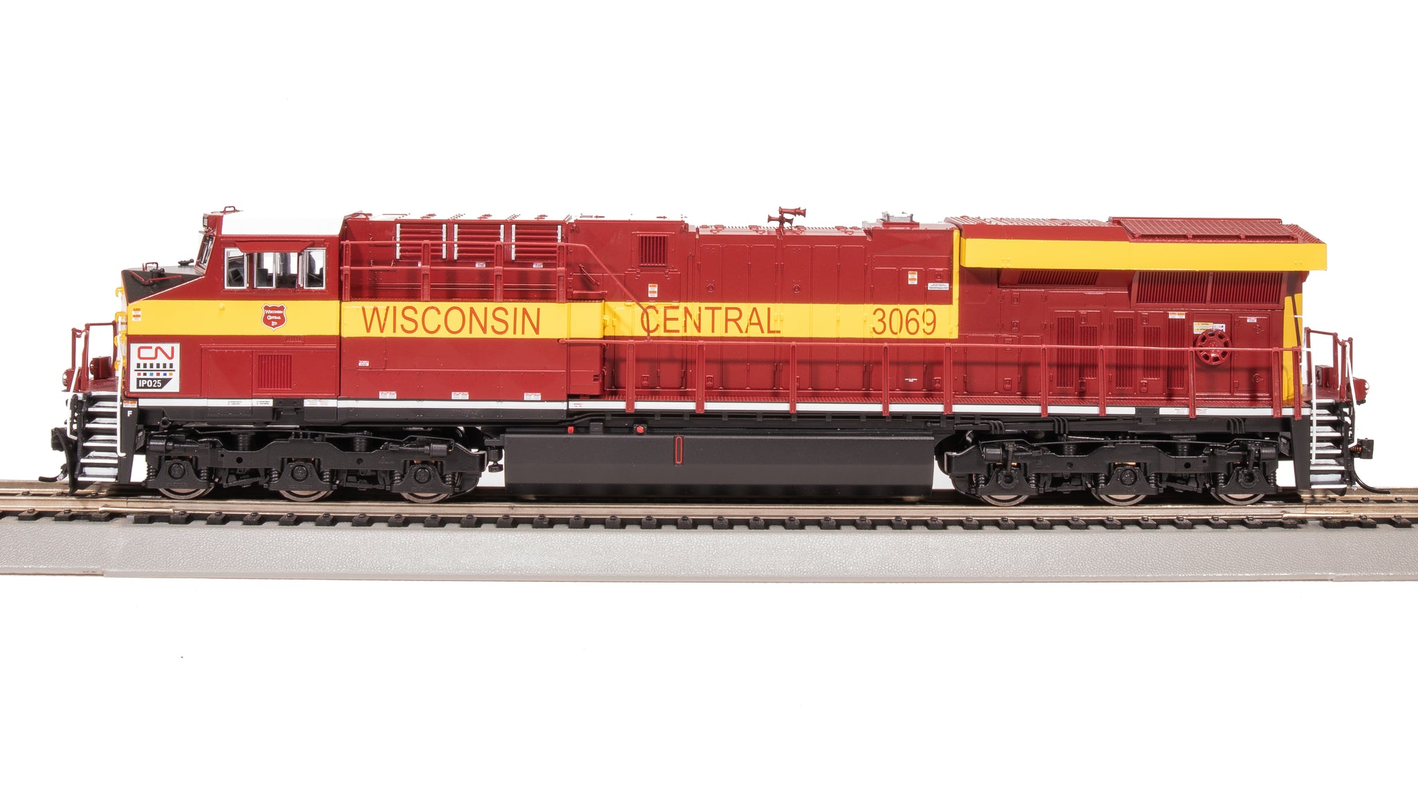 8534 GE ES44AC, CN #3069, Wisconsin Central Heritage Paint, Paragon4 S