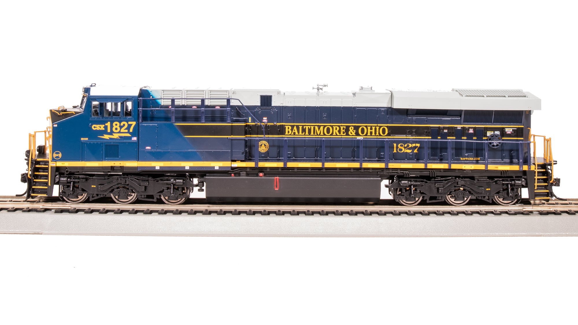 8539 GE ES44AC, CSX #1827, B&O Heritage Paint, Paragon4 Sound/DC/DCC,