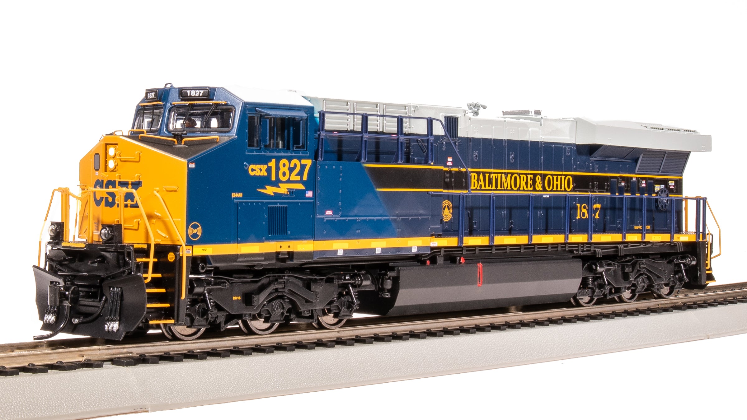 8539 GE ES44AC, CSX #1827, B&O Heritage Paint, Paragon4 Sound/DC/DCC,