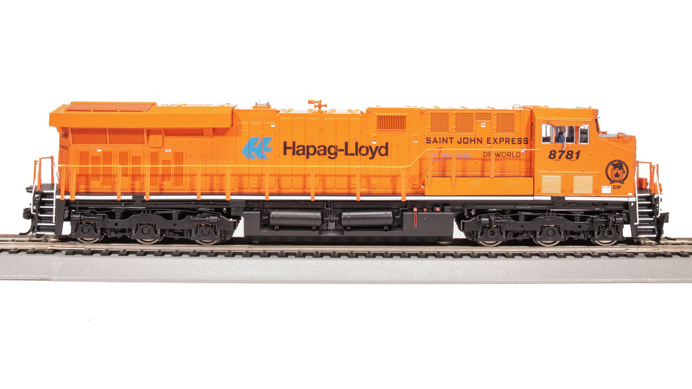 8558 GE ES44AC, CP #8781, "Saint John Express" Orange Paint, No-Sound