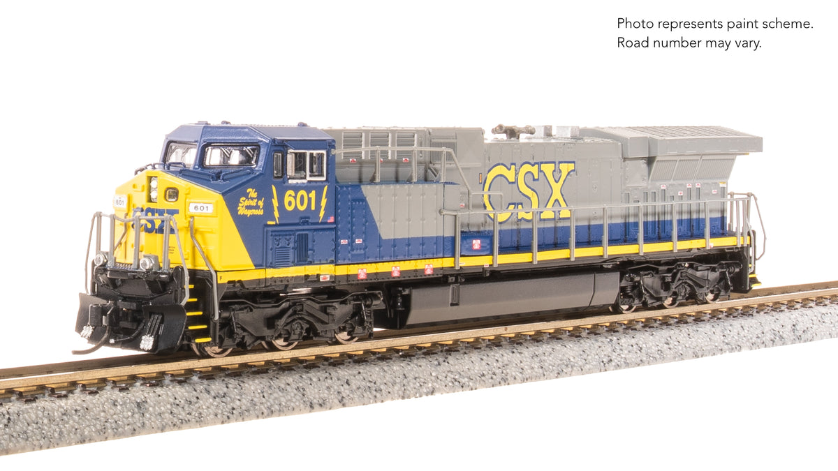 8572 GE AC6000, CSX #601, YN2 Paint, Paragon4 Sound/DC/DCC, N