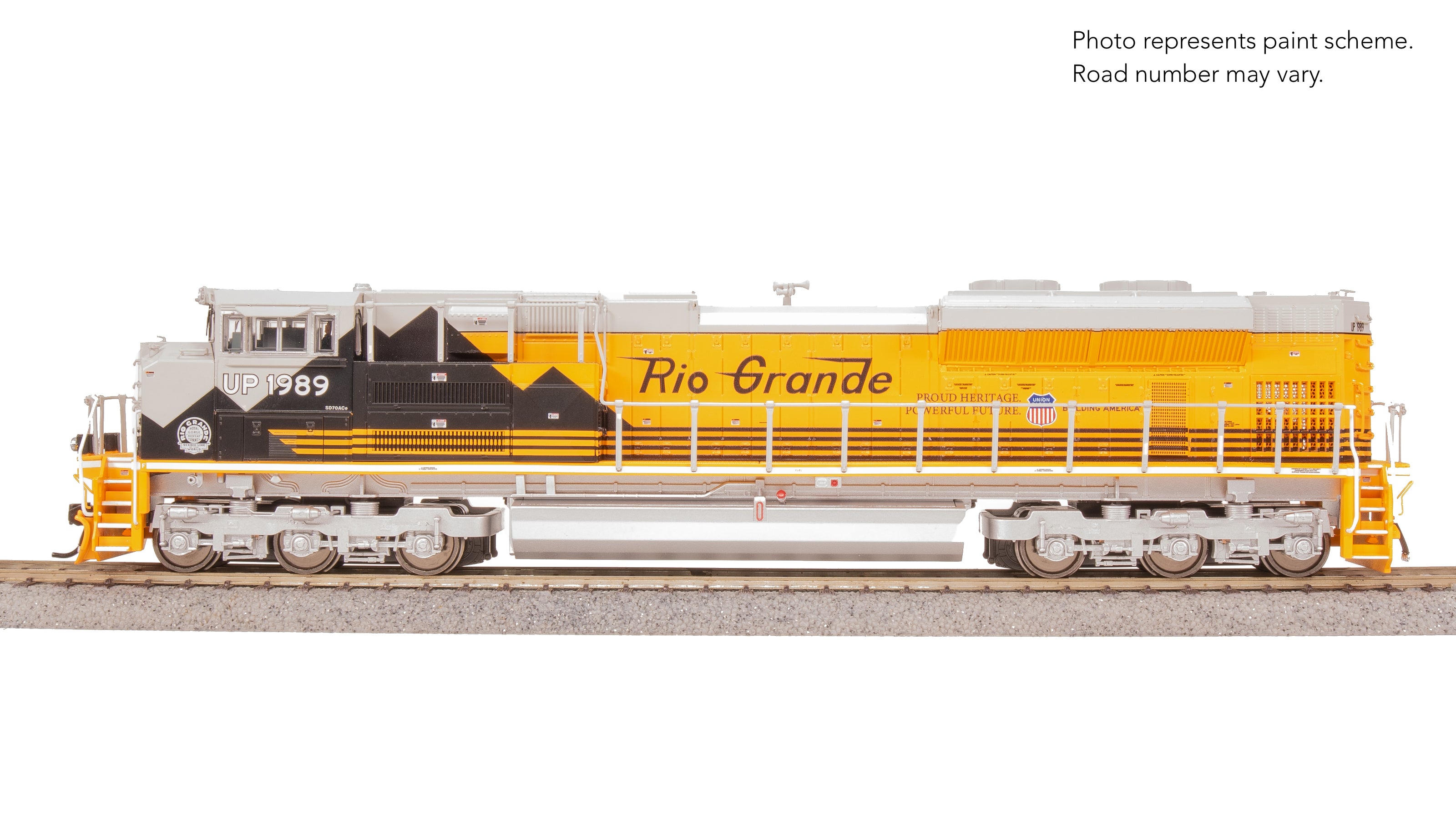8688 EMD SD70ACe, UP 1989, DRGW Heritage Paint, Paragon4 Sound/DC/DCC,