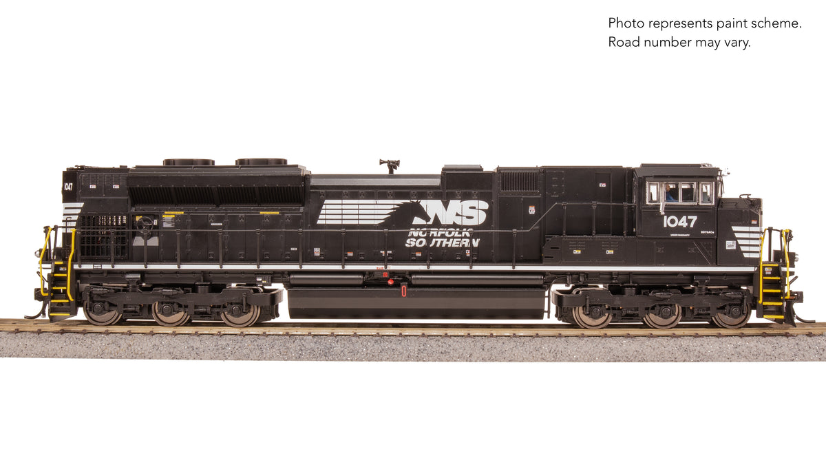 8710 EMD SD70ACe, NS 1055, Black/White, No-Sound / DCC-Ready, HO