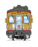 9012 Union Pacific Business Car, UP #119 "Kenefick", UP Shield on Rear