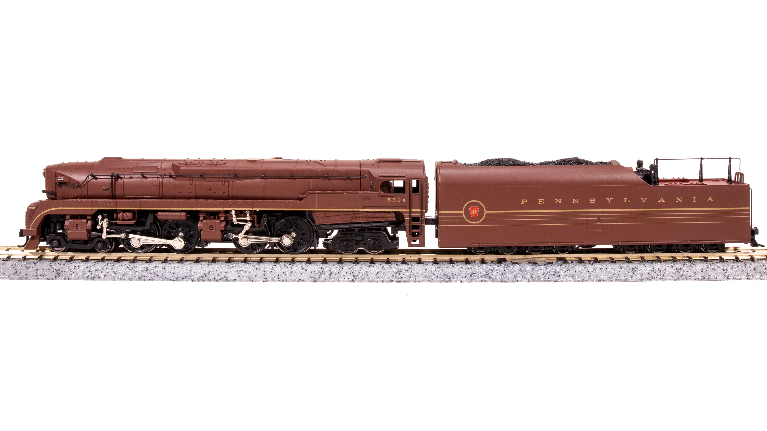 9027 PRR T1 Duplex, #5504, Tuscan Red, No-Sound / DCC-Ready, N (Fantas