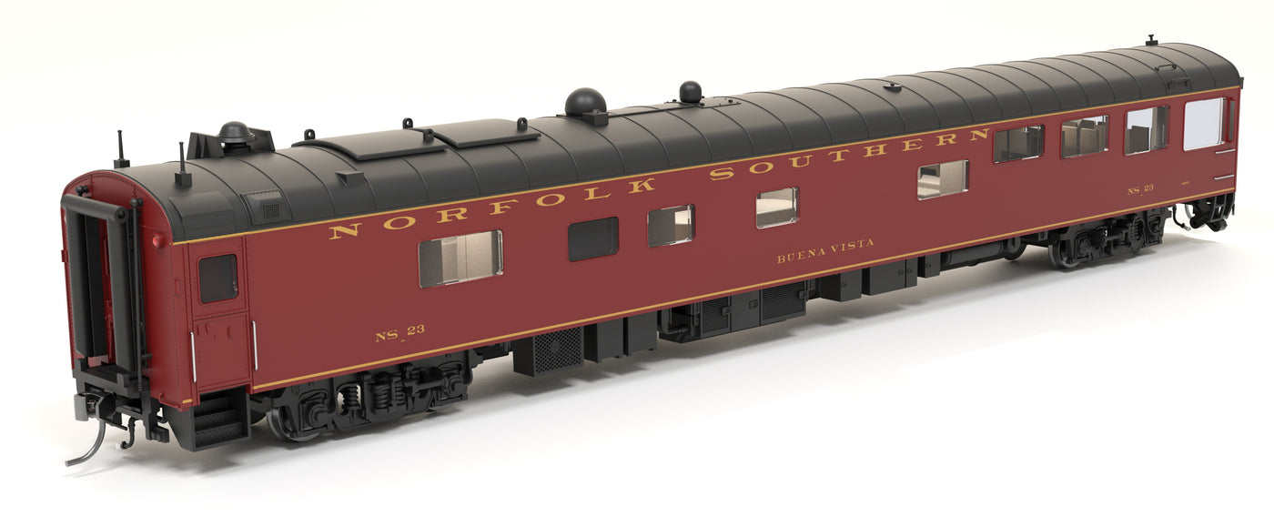 9162 NS Track Inspection Car, NS 23, "Buena Vista", Tuscan Scheme, HO
