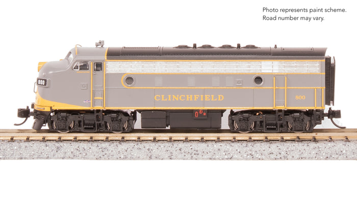 9204 EMD F3A, CRR 800, Restored Gray & Yellow, Paragon4 Sound/DC/DCC,