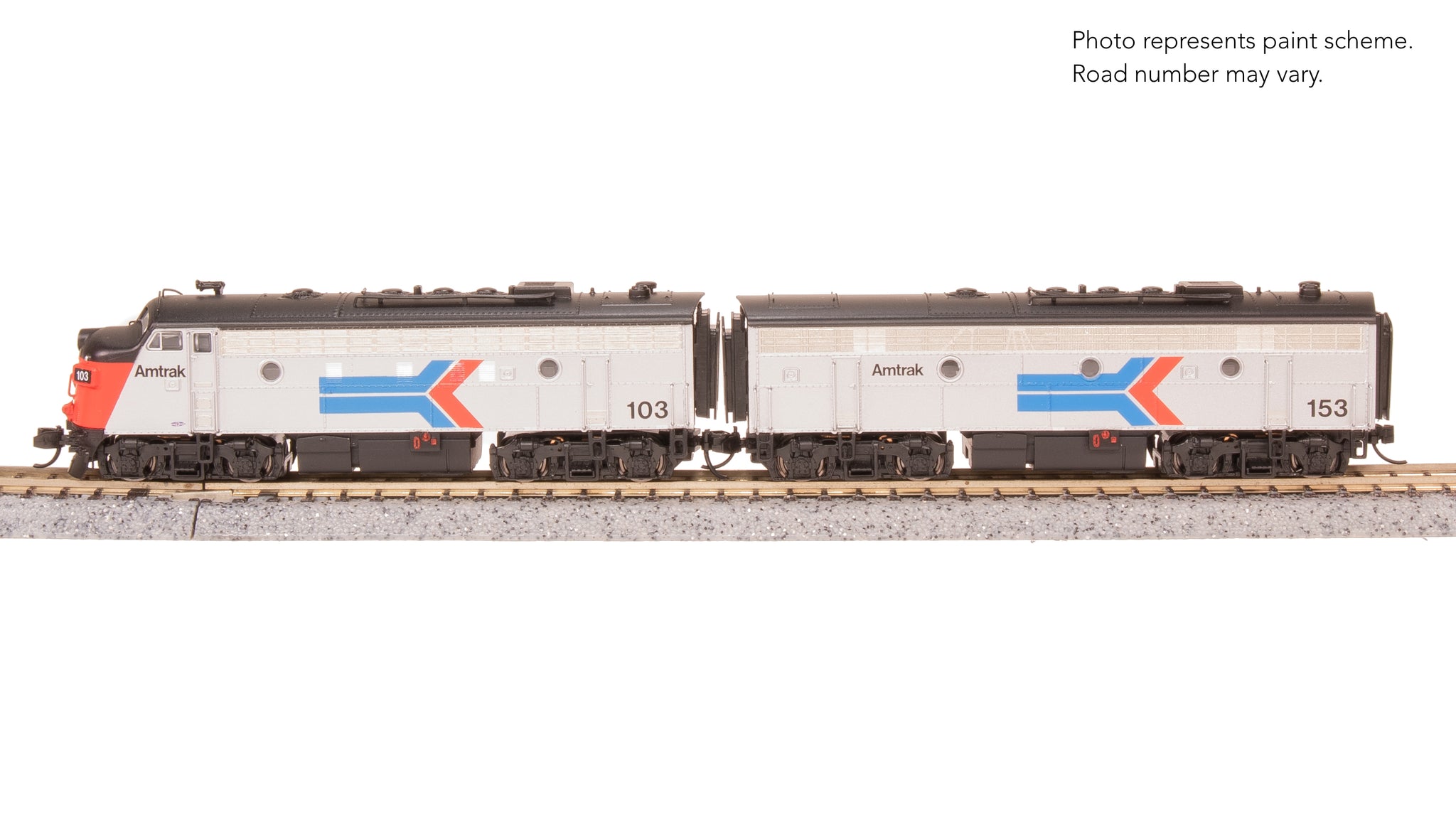 9240 EMD F7 AB, Amtrak 103/153, Phase I, A-unit Paragon4 Sound/DC/DCC,