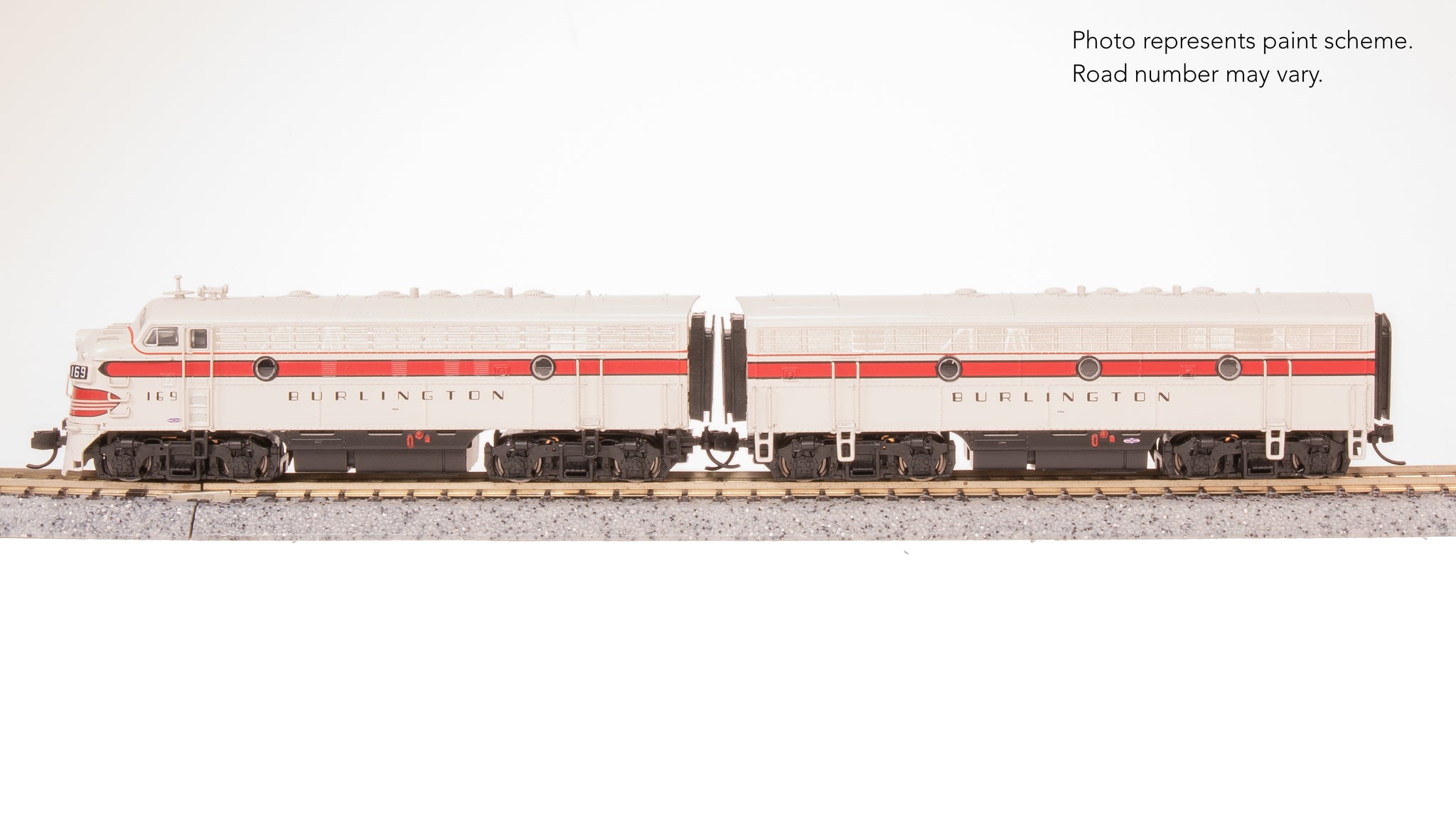 9246 EMD F7 AB, CBQ 169A/169B, A-unit Paragon4 Sound/DC/DCC, Unpowered