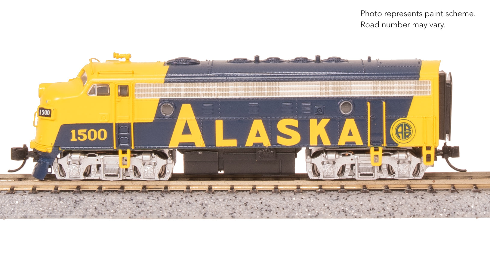 9261 EMD F7A, ARR 1500, Blue & Yellow, Paragon4 Sound/DC/DCC, N (Hobby