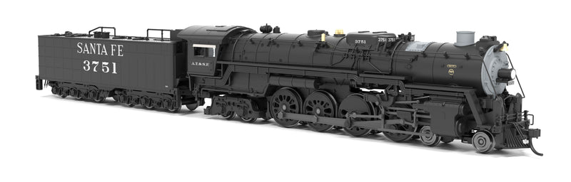 9400 ATSF 4-8-4, #3751, As Appears Today, Paragon4 Sound/DC/DCC, N, w/