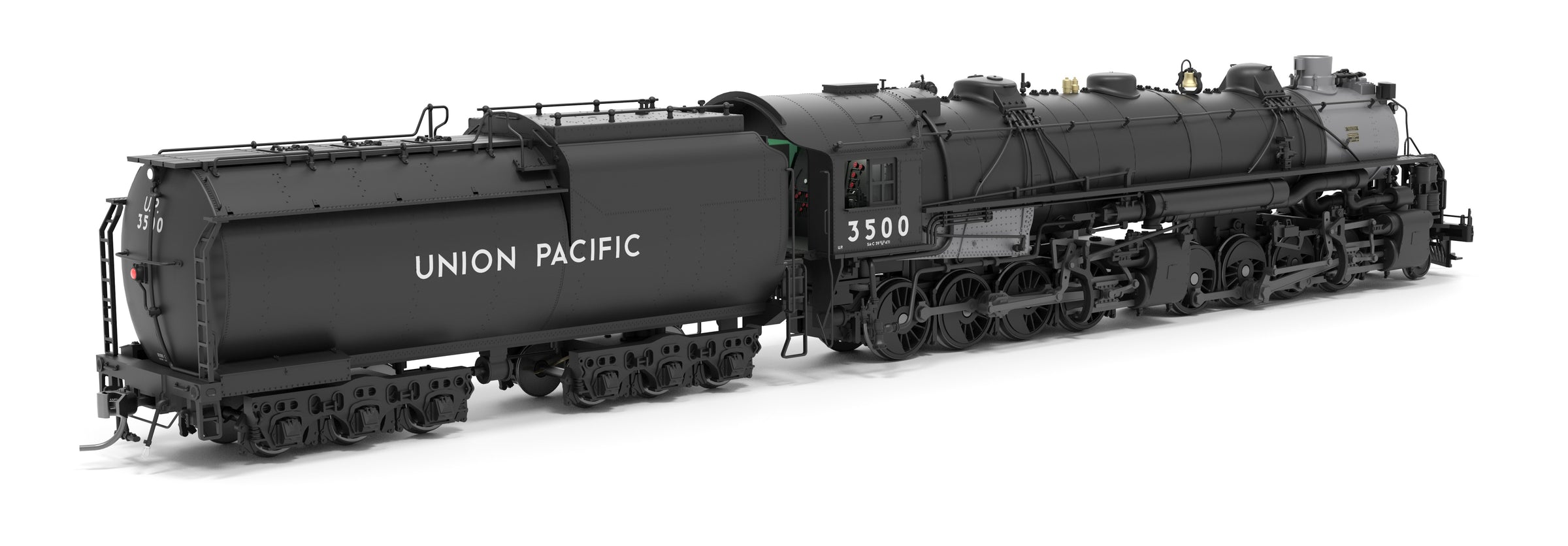9434 Union Pacific 2-8-8-0 "Bullmoose", SA-C-2, #3512, Post-1944 Appea