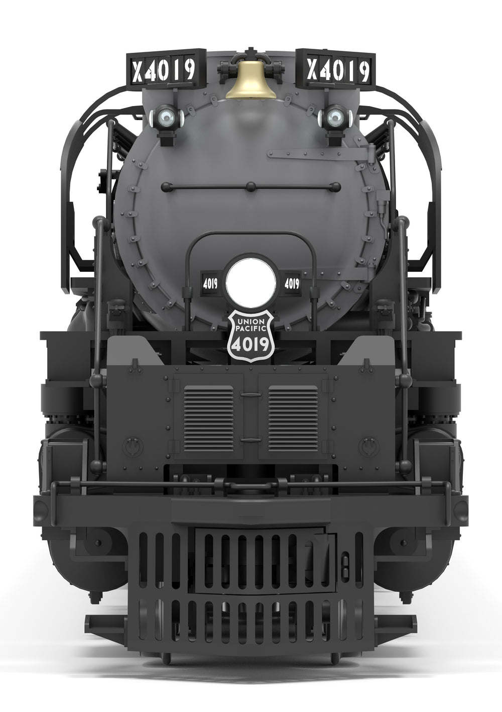 9502 UP Big Boy 4-8-8-4, #4019, w/ Experimental Smoke Deflectors, Para