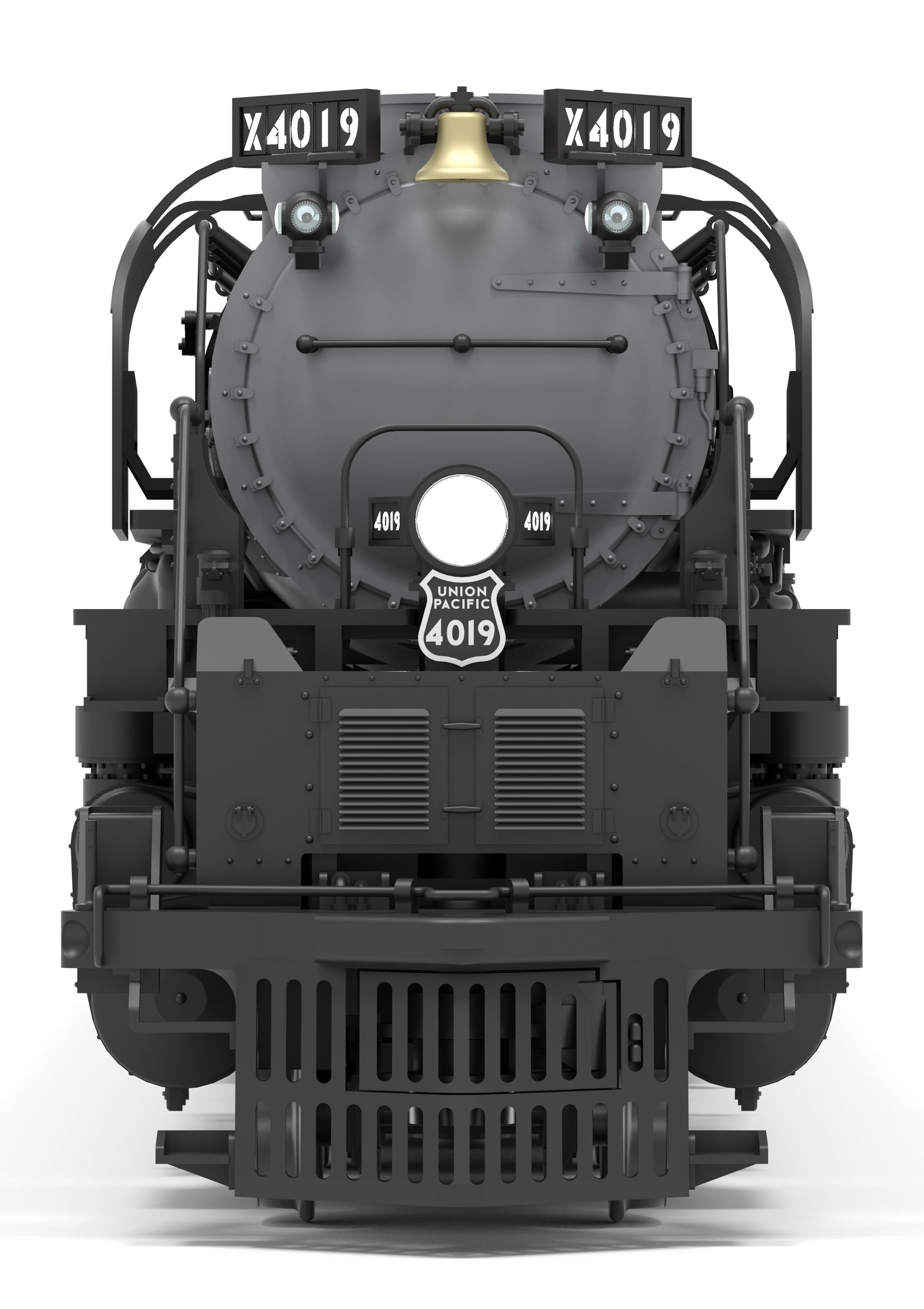 9502 UP Big Boy 4-8-8-4, #4019, w/ Experimental Smoke Deflectors, Para