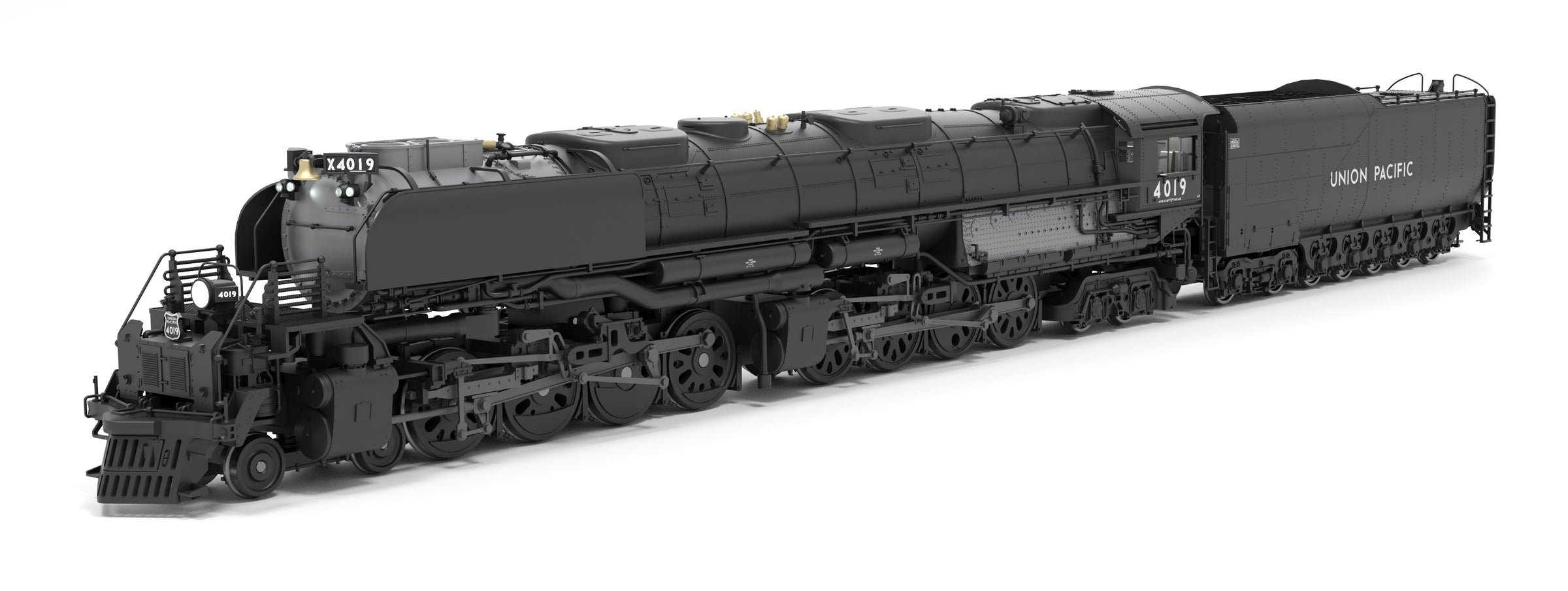 9502 UP Big Boy 4-8-8-4, #4019, w/ Experimental Smoke Deflectors, Para