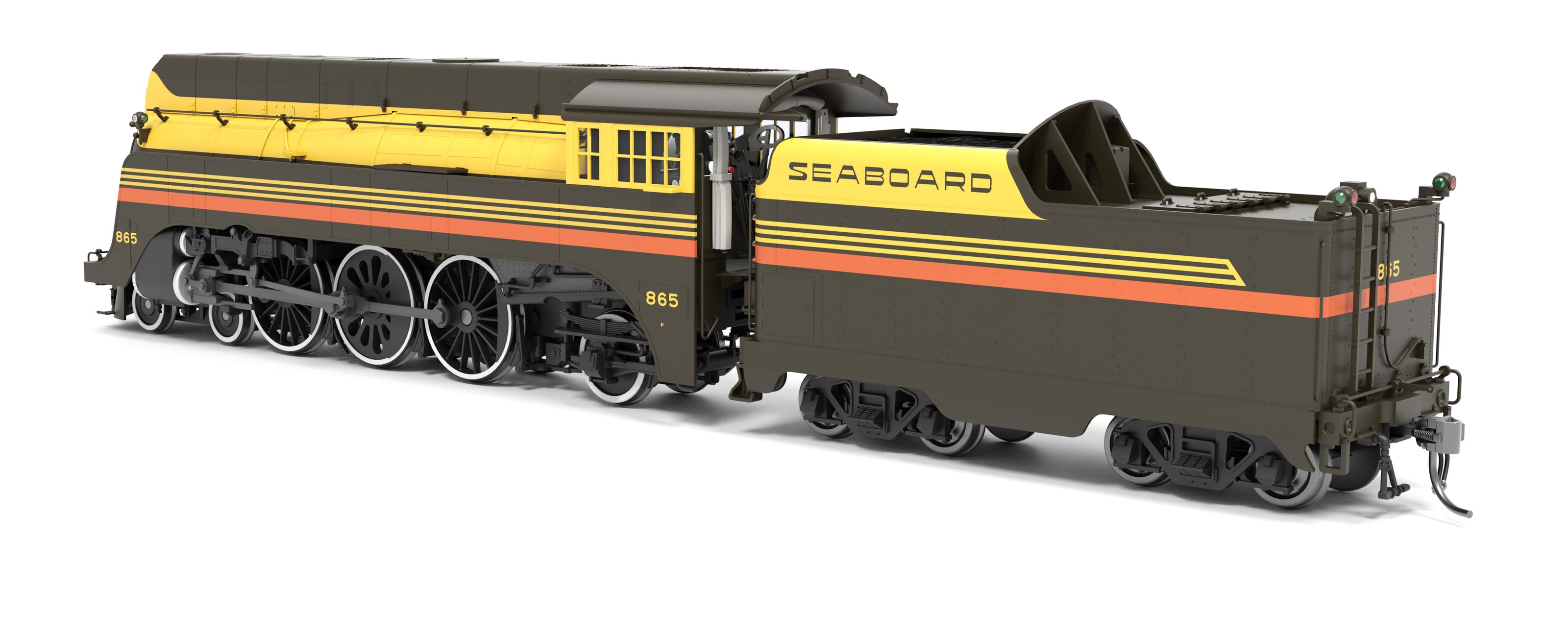 9553 C&NW 4-6-2, SAL #865, "Silver Meteor" Passenger Scheme, No-Sound
