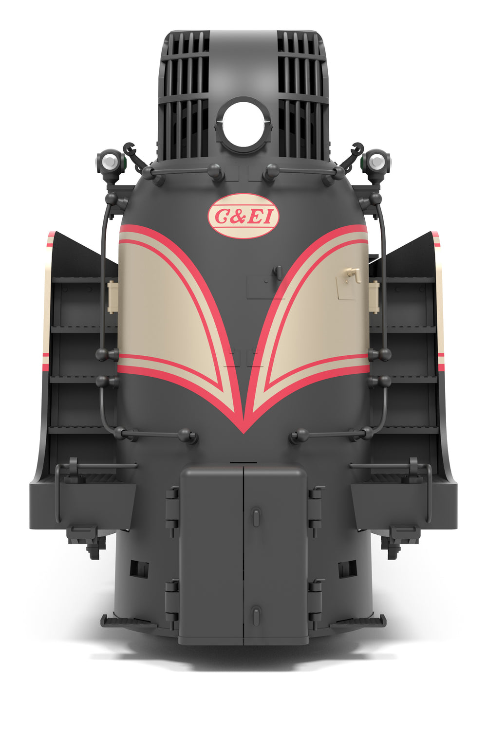 9554 C&NW 4-6-2, C&EI #1008, "Dixie Flagler" Passenger Scheme, Paragon
