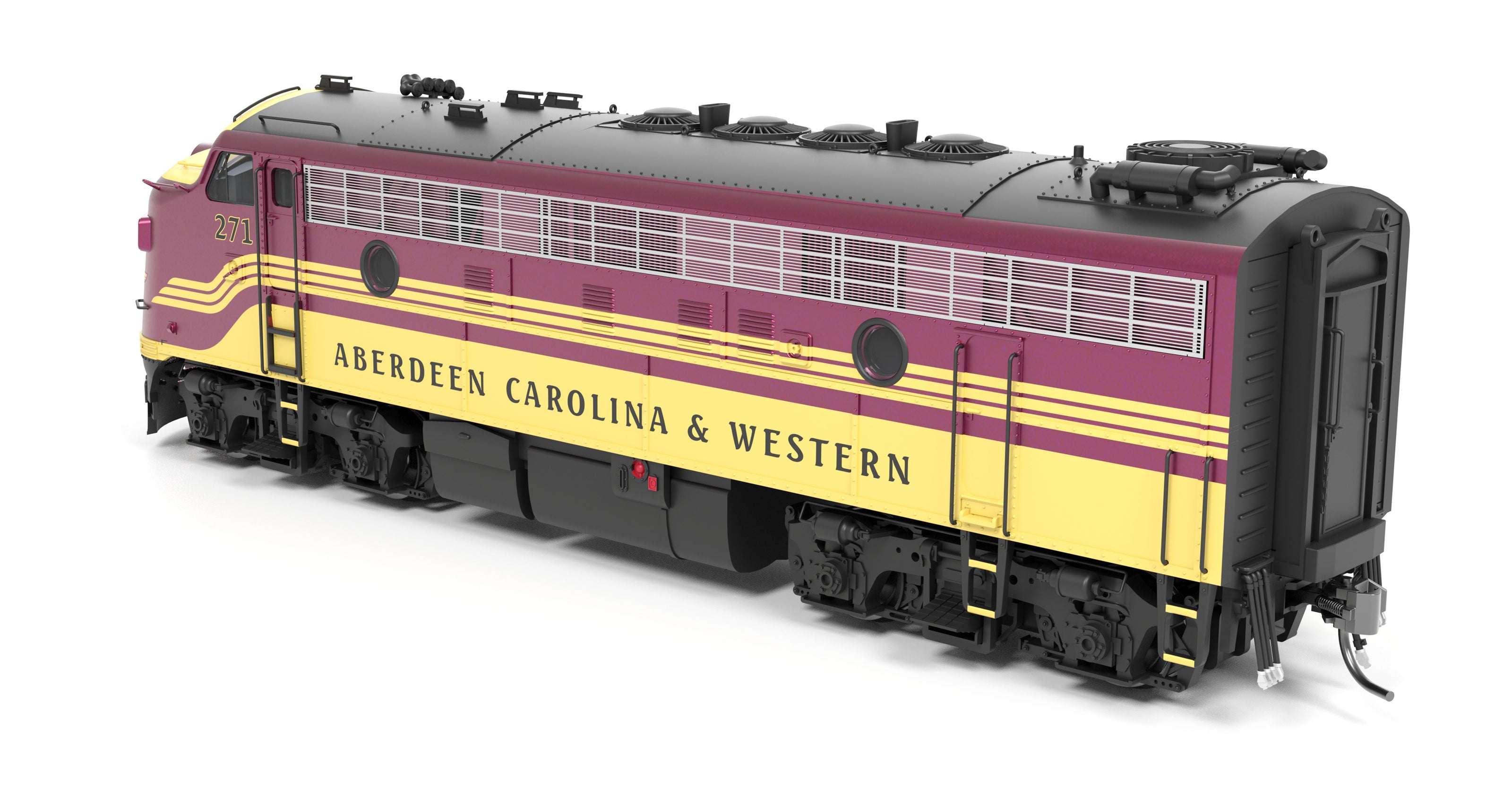 9680 EMD F9A, ACWR 271, Magenta & Yellow, Paragon4 Sound/DC/DCC, HO